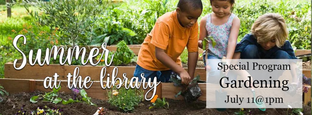 Special Program: Gardening with Annuals – Cornerstone Living Library